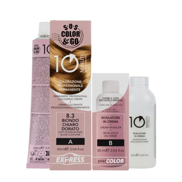 Alama prof s.o.s. color & go 10 minuti 8.3 biondo chiaro dor – Magnolia ...
